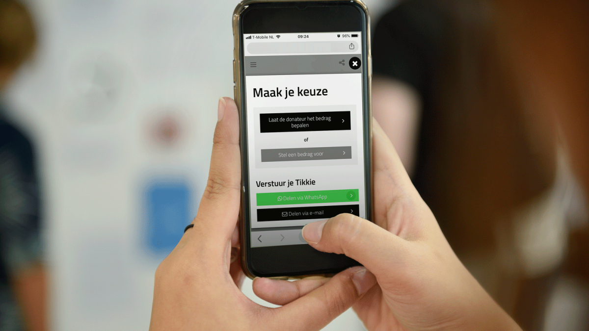 Doneren met Tikkie kan nu ook via platforms Kentaa - Vakblad fondsenwerving